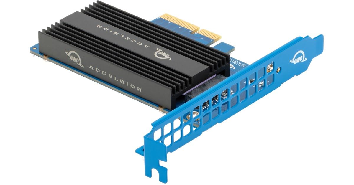 OWC Accelsior 1A Mac Factory SSD to PCIe Adapter Card