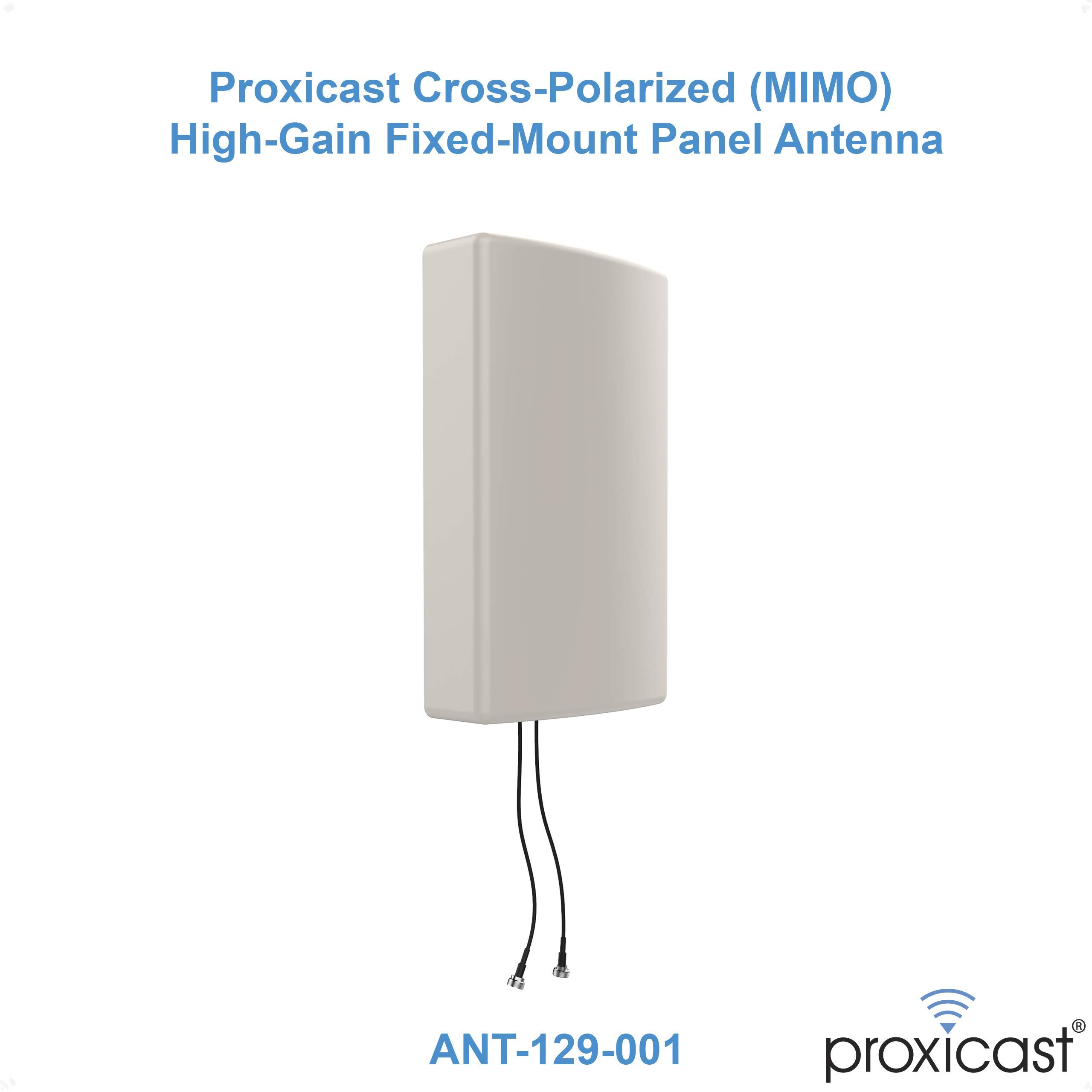 Cross-Polarized Antenna + 2X 25 ft SMA/N Cables + Free Silicone Tape (ANT-129-001-BDL-25)