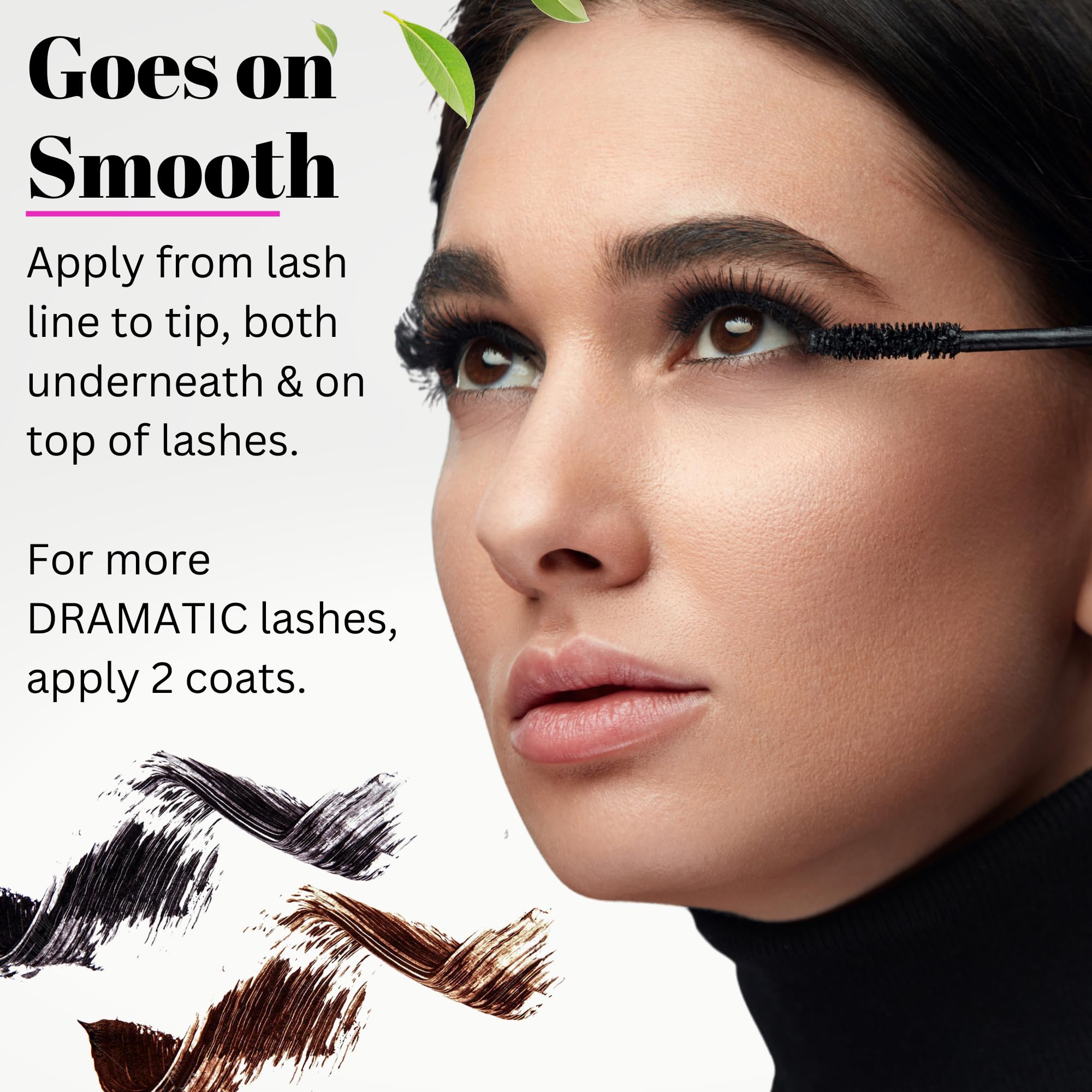 Fifth & Skin BETTER'N UR LASHES Natural Mascara | 100% Natural (Black)