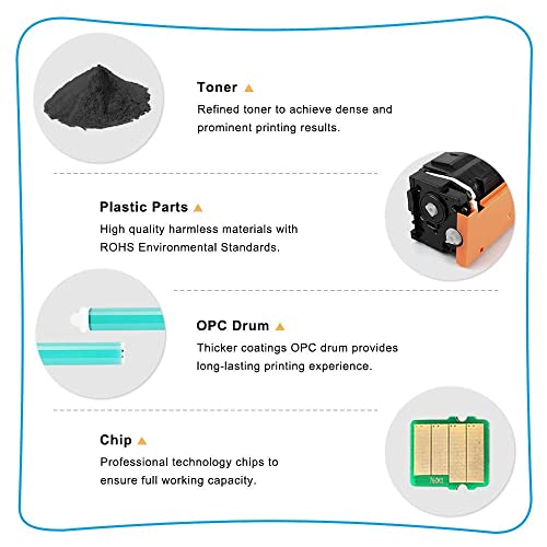 Cool Toner Compatible Toner Cartridge Replacement for HP 80A CF280A 80X CF280X Laserjet Pro 400 M401n MFP M425dn M401dne M401dn M401dw M425dw Laserjet Pro 400 Toner M401 M425 Printer (Black, 4-Pack)