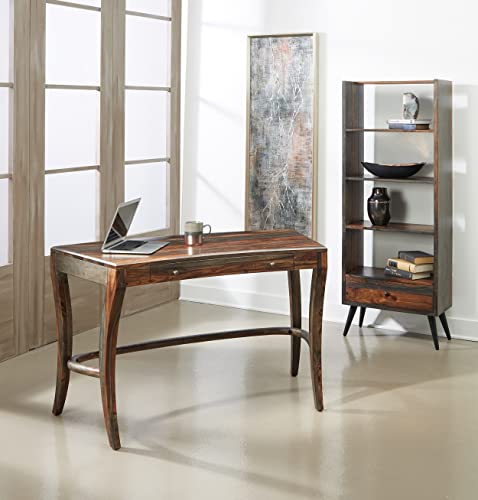 Coast to Coast Imports LLC Sheesham Highlight Wash One Drawer Writing Desk