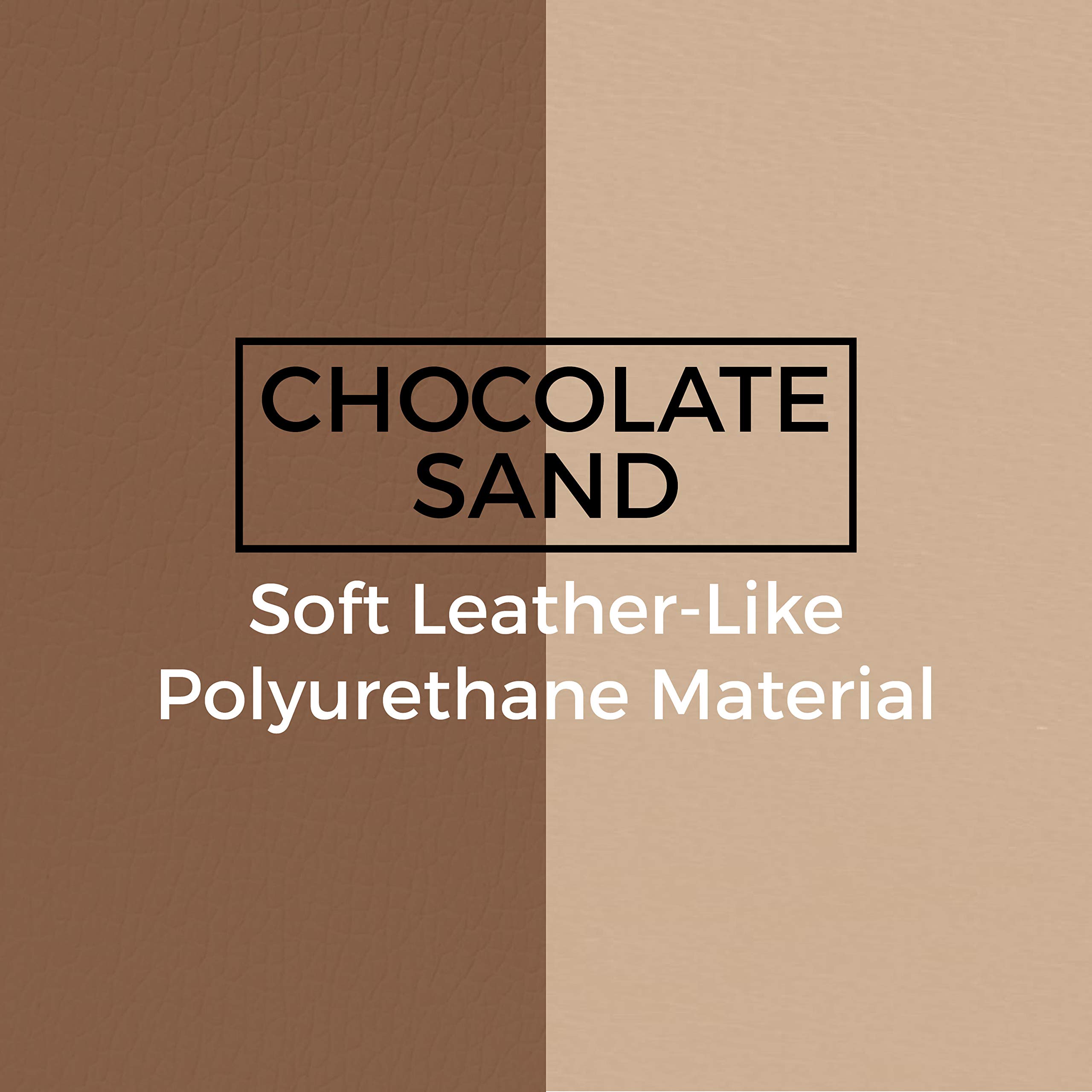 Factory Direct Partners 10421-CHSD SoftScape Ultra-Soft Daycare Baby and Infant Contoured Changing Pad, Non-Slip Bottom, Built-in Handle Easy to Transport Travel - Chocolate/Sand