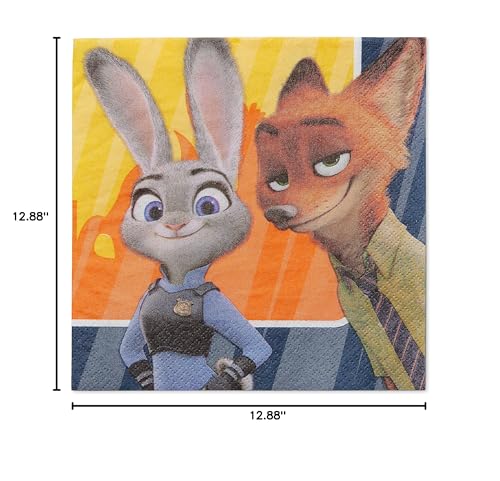 American Greetings Zootopia Lunch Napkins (16 Count)
