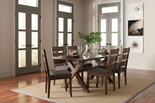 Coaster Furniture Alston Knotty Nutmeg Dining Table 106381