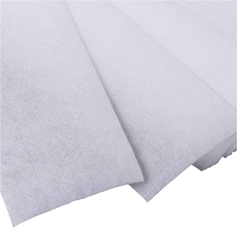 Depilatory Paper,100 Sheet Hair Removal Wax Paper Strips,Disposable Professional Hair Removal Tool Non-woven Waxing Strips,7.9’’ x 2.8’’