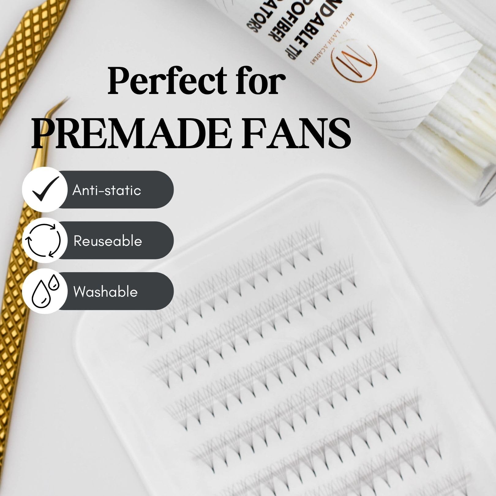 2 pcs Large Silicone Eyelash Pads for Lash Extension | XL Size 3.7 x 4.7 inches | Premade Lash Holder Sticker for Eyelash Extension Supplies