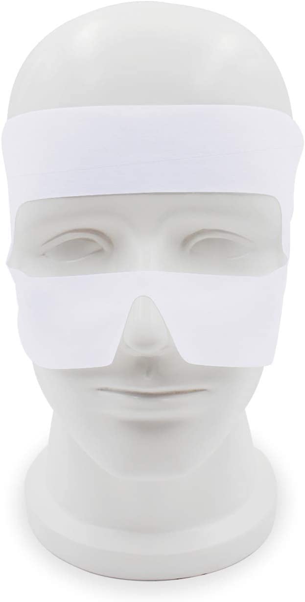 AMVR 100 pcs Disposable VR Face Mask Breathable Nonwoven Cover Pad for Meta Quest or Quest 2 / HTC Vive or Pro/PS VR/Gear VR/Meta Rift or Rift S,and Other VR Headsets