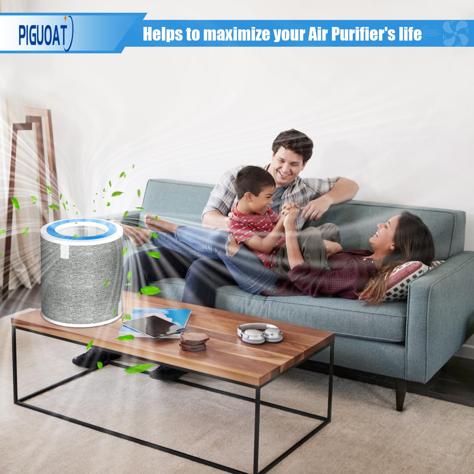 2 Pack HP102 Filter Compatible with Shark HP102 HP102PET HC450 HC450C HC451 HC452 HC452C HC455 HP100 HP100C HP102C HP105 UA205 UA455 Model