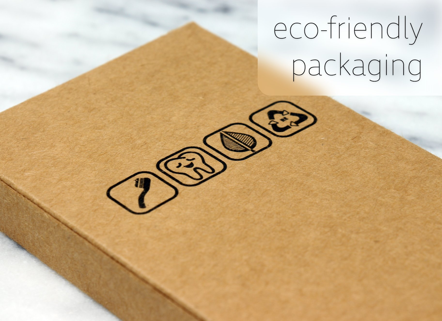 bmbu Bamboo Toothbrush 4 Pack - Medium/Soft Charcoal Bristles Tooth Brushes Wooden Handle - BPA Free, Eco Friendly, Vegan Product Gift Idea, Sustainably Grown in Recycled Biodegradable Packaging
