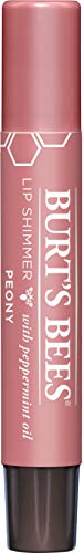 Burt's Bees 100% Natural Moisturizing Lip Shimmer, Peony - 1 Tube
