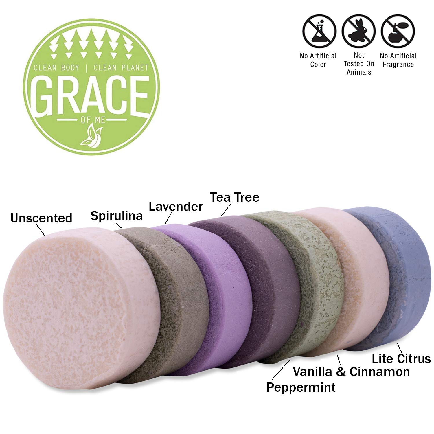 Dermaharmony 2% Pyrithione Zinc Shampoo Bar with Shea Butter by Grace of Me (4 Oz) (Citrus)