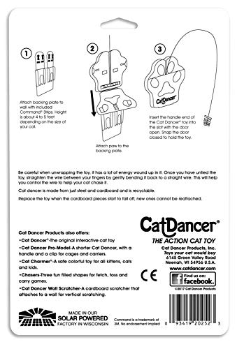 CAT DANCER Deluxe 252 Cat Toy, Medium Breeds