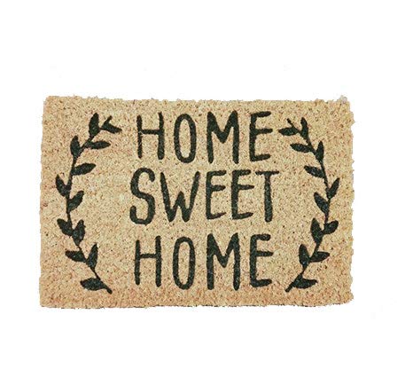 N&M Products Children's Sized Door Mat for Play House - Kids Size Floor Mat (Home Sweet Home)