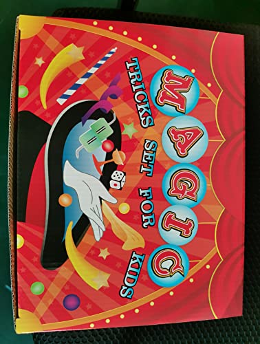 Heyzeibo Magic Kit for Kids - Magic Tricks Games Toy for Girls & Boys, Magician Pretend Play Dress Up Set with Magic Wand & More Magic Tricks, Instruction Manual, for Beginners Toddlers