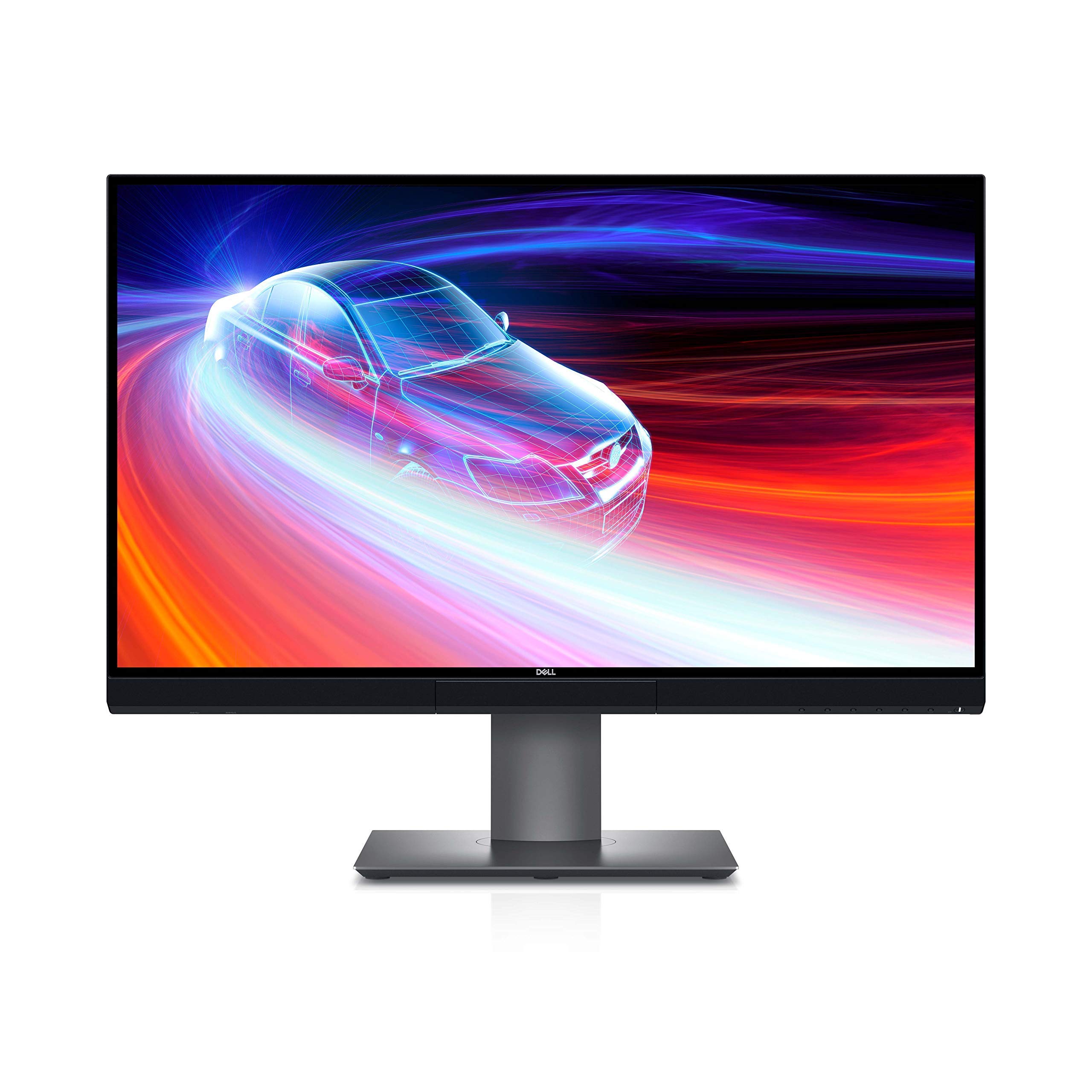 Dell U2720QM 27 Inch 4K UHD (3840 x 2160) IPS Ultra-Thin Bezel Monitor (HDMI, DisplayPort, USB-C), VESA Certified, Silver (Renewed)