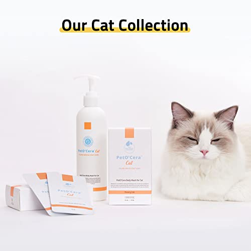 Breezytail PetO’Cera Itchy Skin Relief Treatment Cream for Cats - Paw Lotion Soothing Balm | Cat Skin Ointment & Dermatitis Solution for Normal Dry Irritated and Sensitive Skin | 1.35oz
