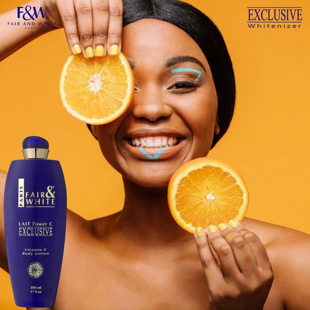 FAIR & WHITE Exclusive Body Lotion with Pure Vitamin C, 500ml / 17fl.oz