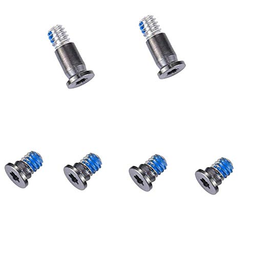 Replacement 6pcs Bottom case Cover Screws & Screwdriver for MacBook pro A1706 2016-2017 A1989 2018-2019 Space Gray
