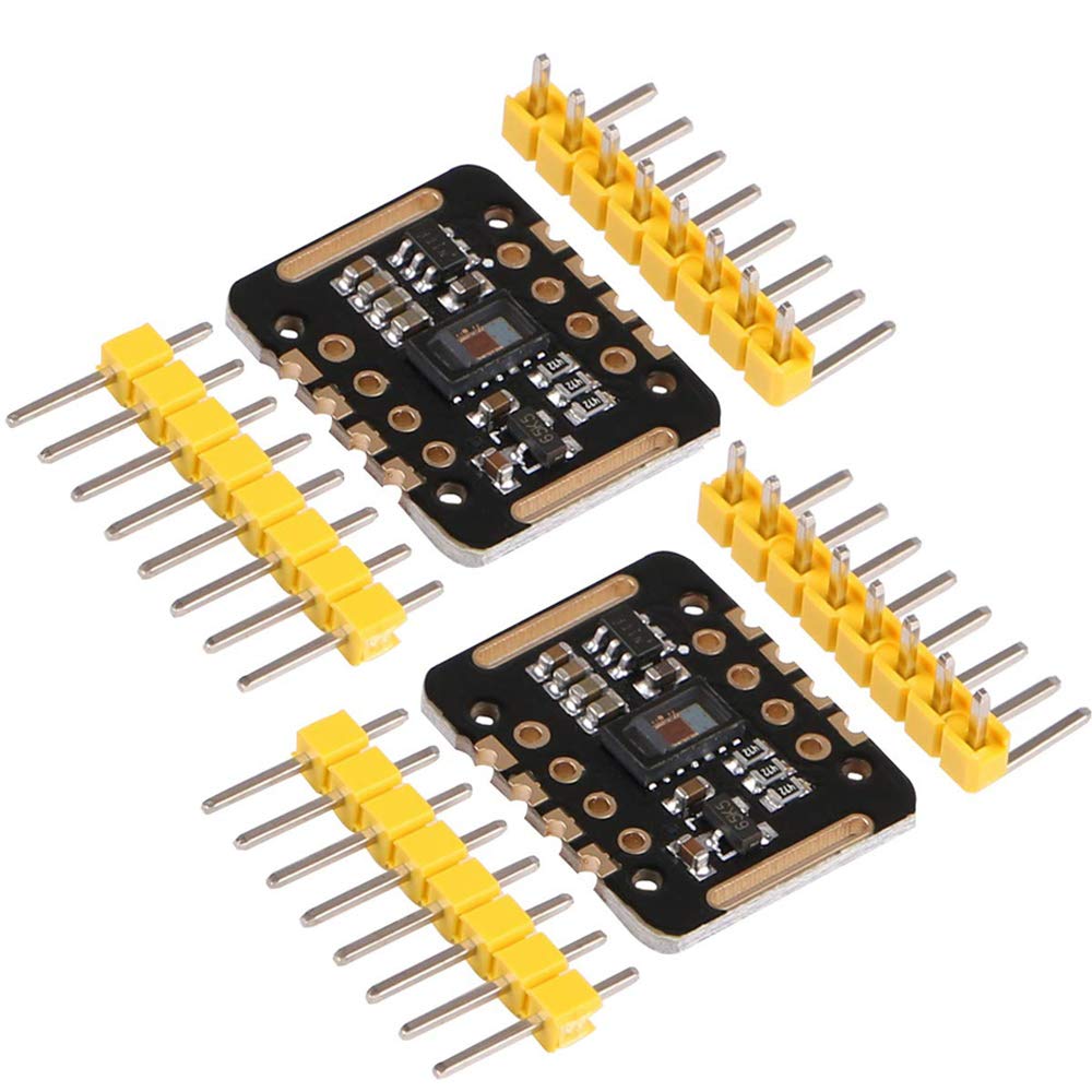 2pcs Heart-Rate Sensor Module, MAX30102 Blood Oxygen Sensor, Compatible with Ar duino STM32