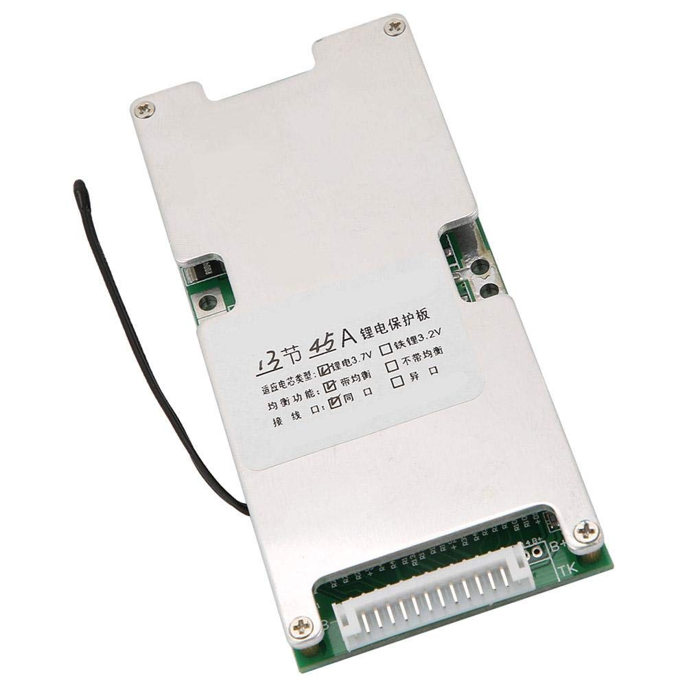 Battery Board, 13S 45A Lithium Cell Battery PCB Board with Balance Function
