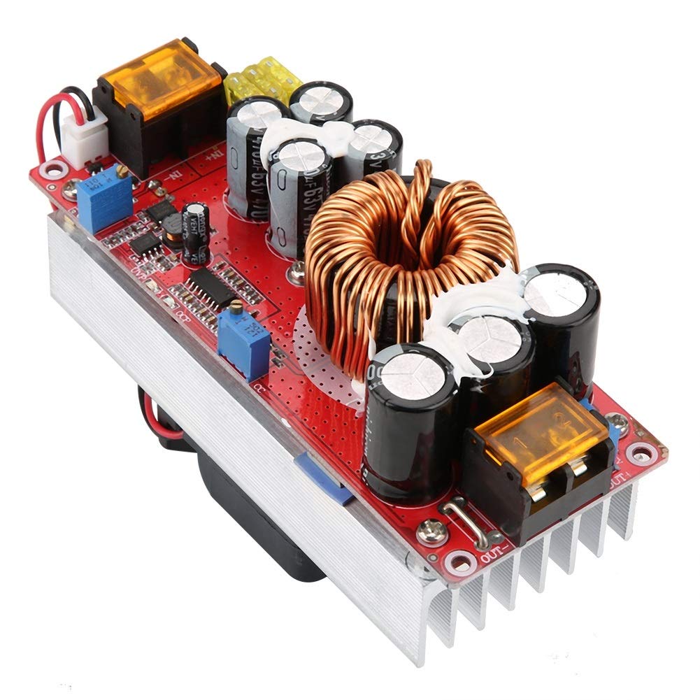 Boost Module, DC-DC 10-60V to 12-97V 1500W 30A Voltage Step Up Converter Boost Constant Voltage Constant Current Power Supply Module