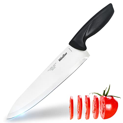 Mueller Sharp Professional Kitchen Chef's Knife, Stainless Steel Chefâs Knife with Ergonomic Handle