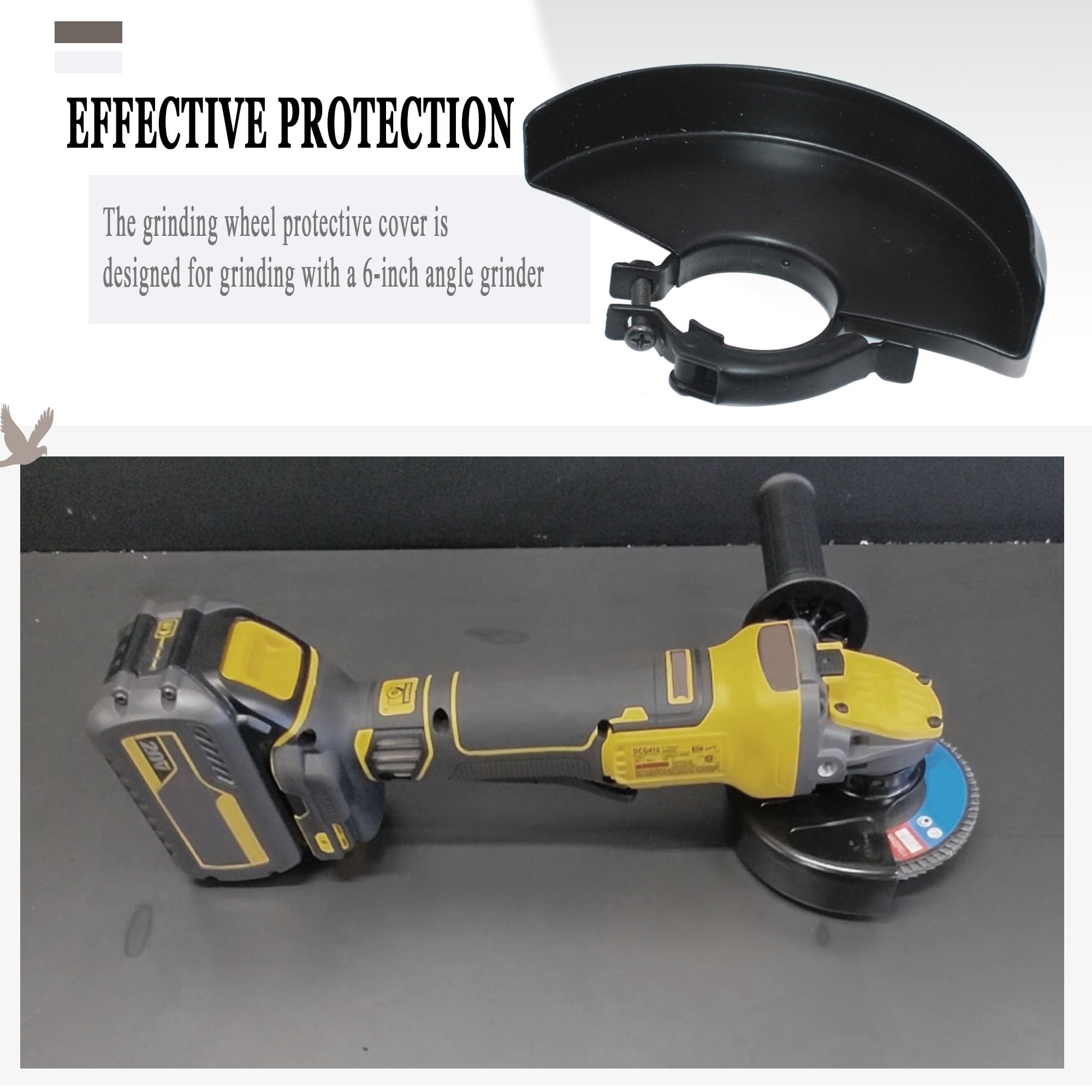 397661-01 4 1/2" Replacement Cut-Off Tool Angle Grinder Guard for Dewalt Angle Grinders DC410A DW802 DW802G DW818 DC415 D28112 D28402 D28402N