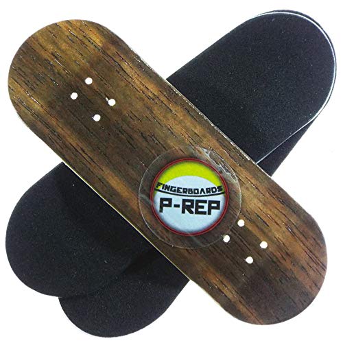 P-REP Ebony - Solid Performance Complete Wooden Fingerboard (Chromite, 34mm x 97mm)
