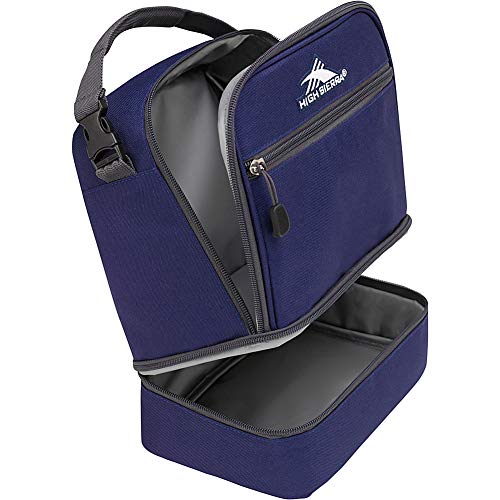 High Sierra Stacked Compartment Lunch Bag, Polka Dot, One Size