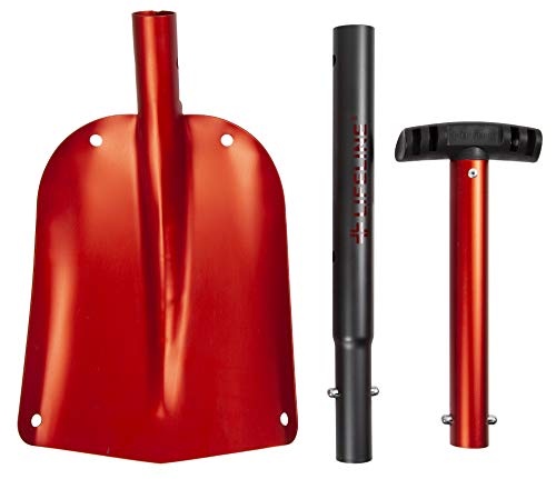 3pc Snow Survival Kit: Aluminum Shovel, Snow Brush with Window Ice Scraper and Mini Snow Scraper