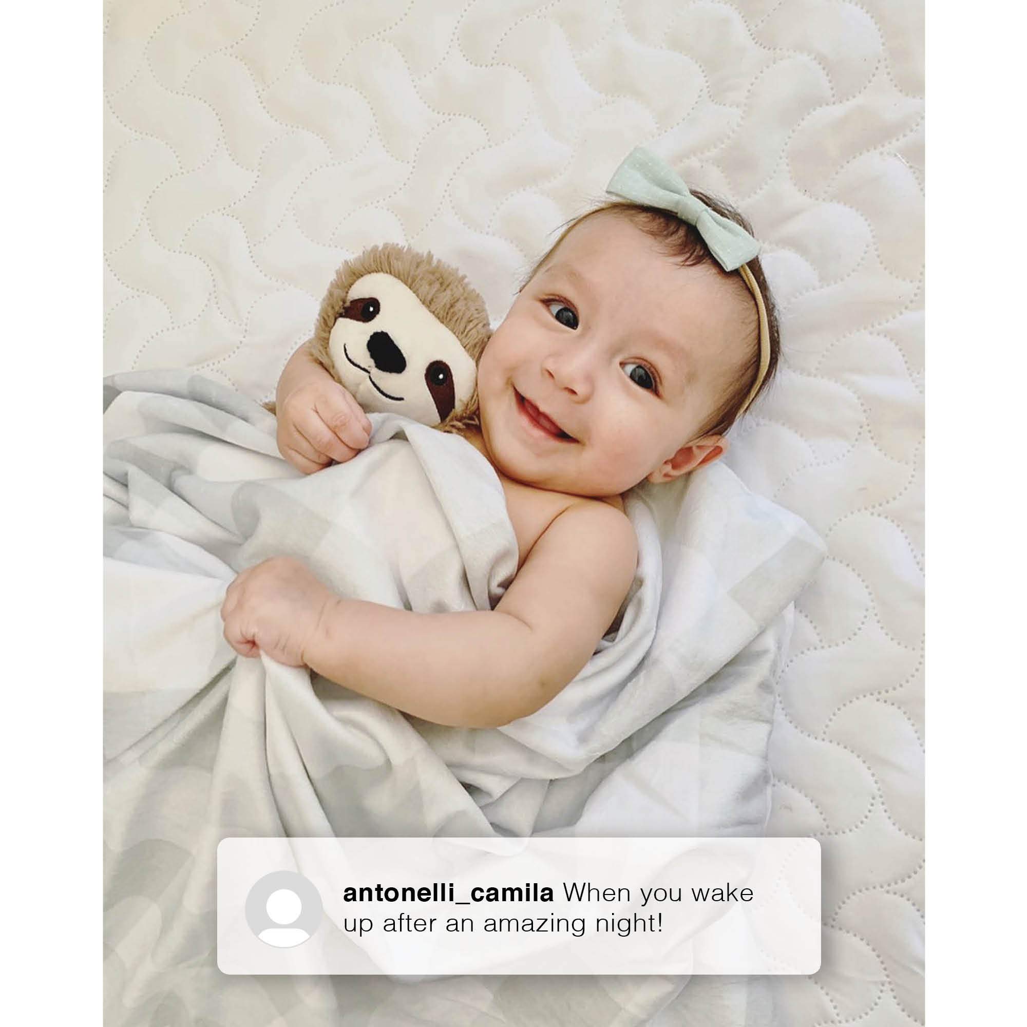 Delta Children Serta Sertapedic Crib Mattress Pad Cover/Protector with Nanotex Stain Repel and Release, Large, White