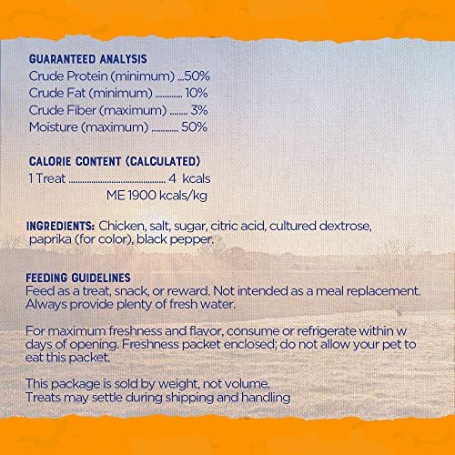 Blue Dog Bakery, Natural Dog Treats, Chicken Bites, USA Chicken, Grain Free, 7.8-Ounce Pouch, (Pack of 1)