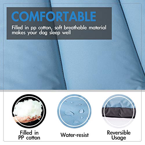 CHEERHUNTING Outdoor Dog Bed, Waterproof, Washable, Large Size, Durable, Water Resistant, Portable and Camping Travel Pet Mat