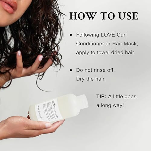 Davines LOVE Curl Controller, Taming And Relaxing Cream For Very Curly And Wavy Hair, Anti-Frizz Curl Defining Formula, 5.07 Fl Oz