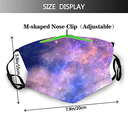 Akabsh Face Bandanas, Adult Breathable Reusable Face Bandanas Windproof Outdoor Bandanas