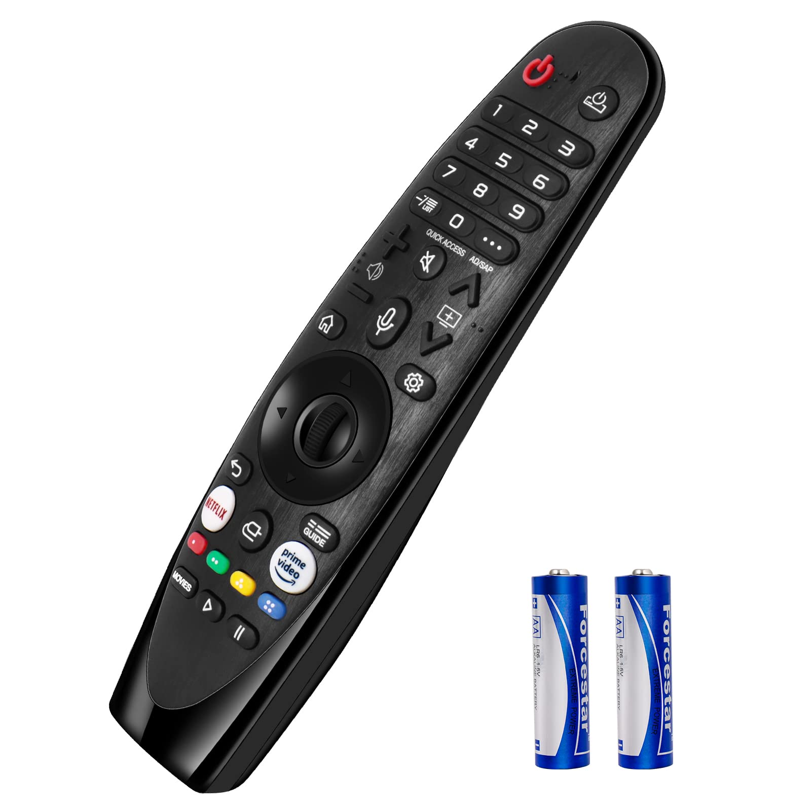 AN-MR650A AN-MR19BA AN-MR20GA Voice Magic Remote Control Replacement fit for LG Smart TV UN85 UN81 UN80 UN74 UN73 UN71 B7 B7A C7 E7 G7 W7 W8 B9 C9 E9 W9 NANO99 NANO97 Series