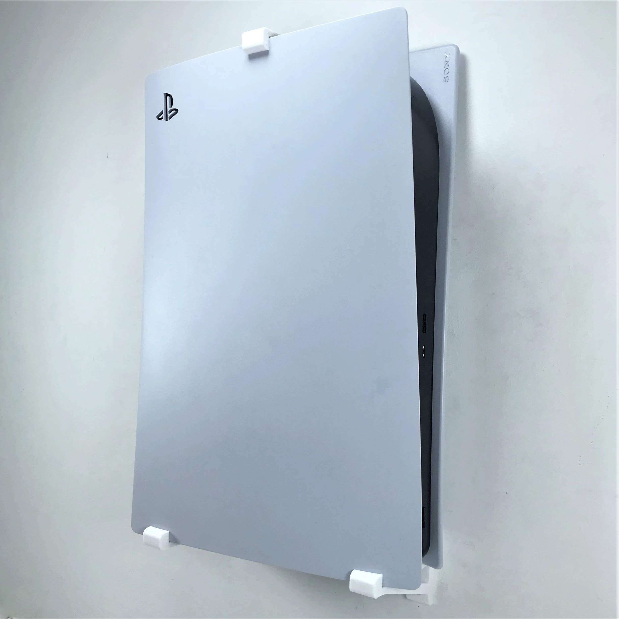 3D Cabin PS5 Wall Mount Wall Bracket Holder Stand for Play Station 5 Digital Triple Support Any Orientation Black Left