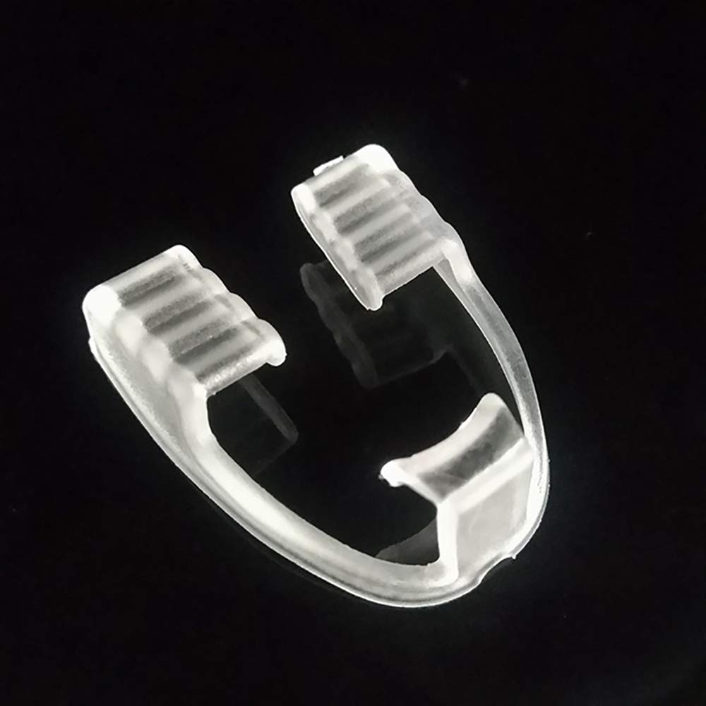 Food Grade Bruxism Splint Sleeping Aid Tool Dental Mouth Guard Teeth Brace Dental Health Tooth Protector Oral Care(Transparent)