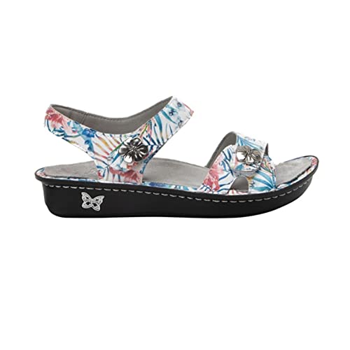 Alegria Womens Vienna Tropic Leather Sandal 8-8.5 M US