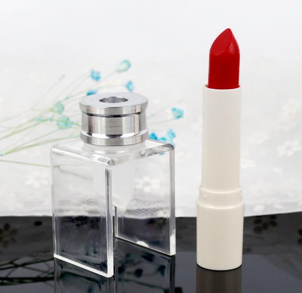 3 Set DIY Lipstick Mold Set Silicone Lipstick Making Mould Lip Balm Maker Cosmetic DIY Mold for 12.1mm Lipstick Tube