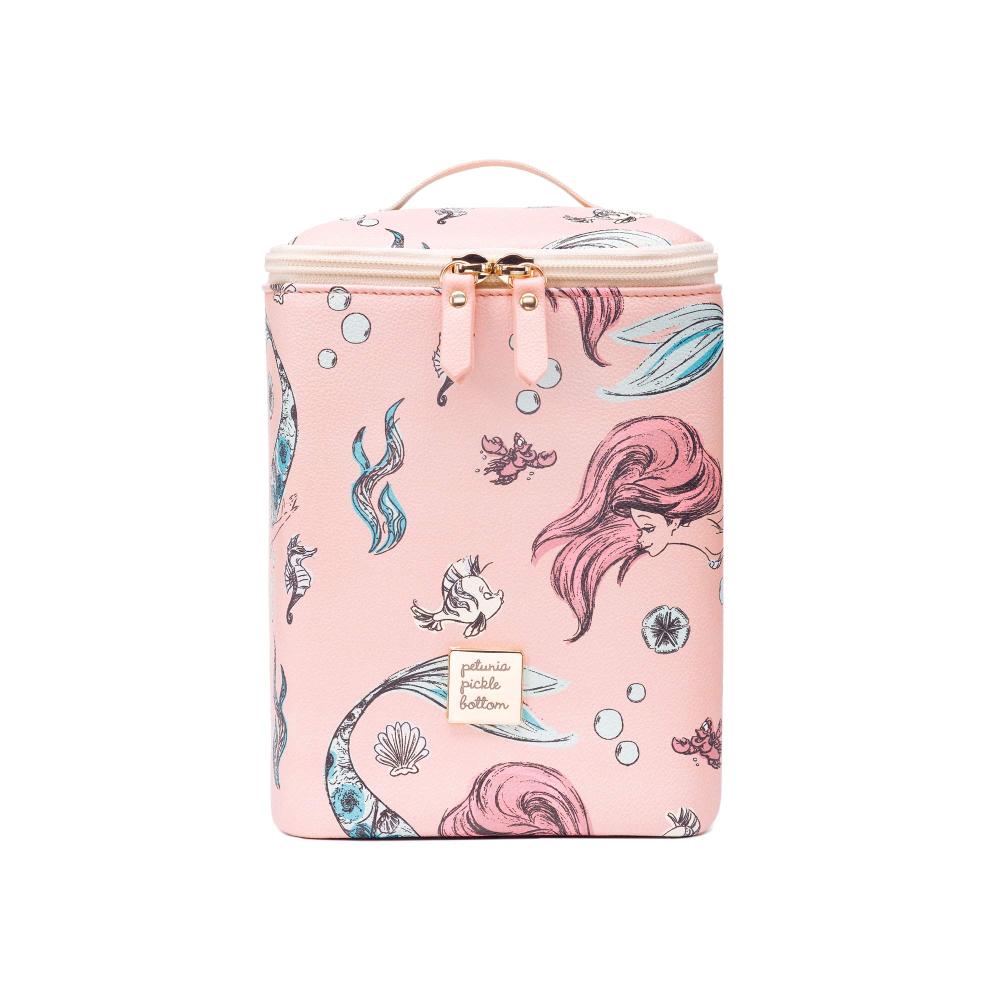 Petunia Pickle Bottom Baby Cooler Bag | Perfect for Baby Bottles and Snacks | Insulated & Reusable Bottle Cooler and Baby Holder | Little Mermaid