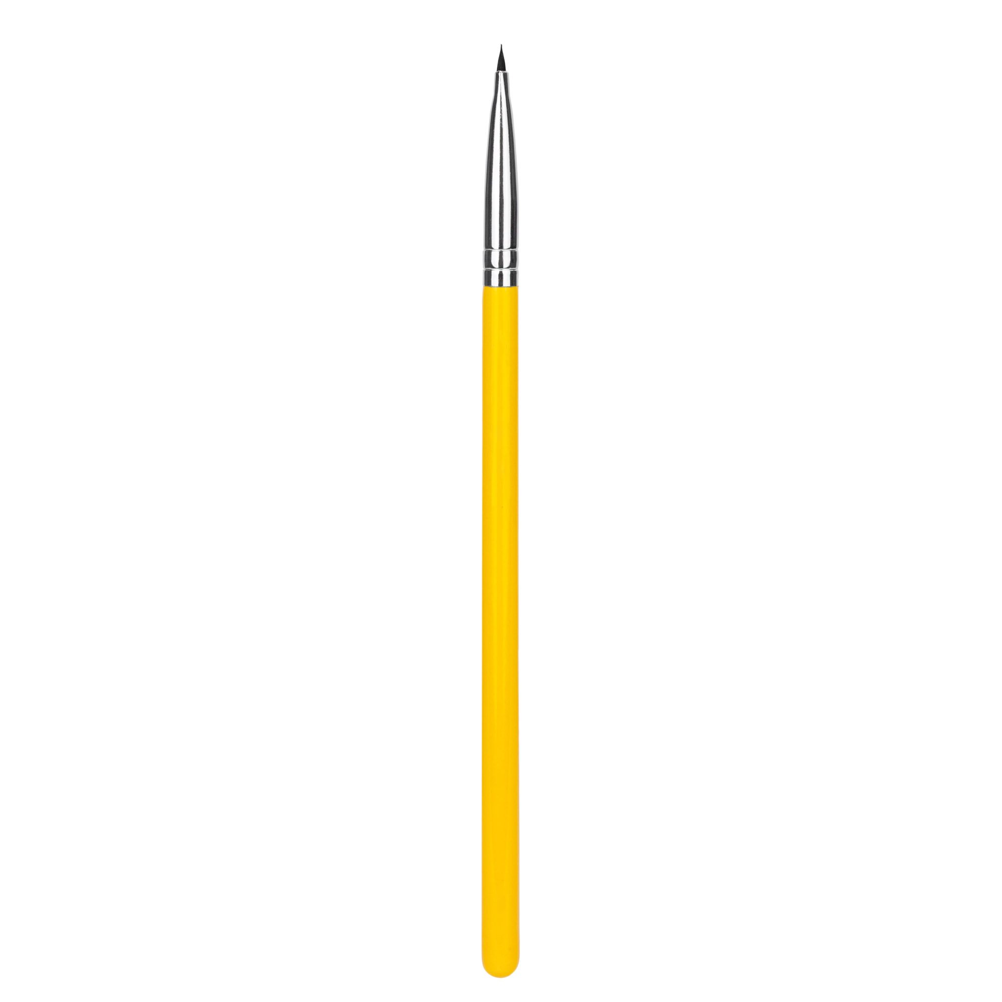 Bdellium Tools Professional Makeup Brush - Studio Series 761 Tight Liner - With Soft Synthetic Fibers, For Precise Application of Eyeshadow (Yellow, 1pc)