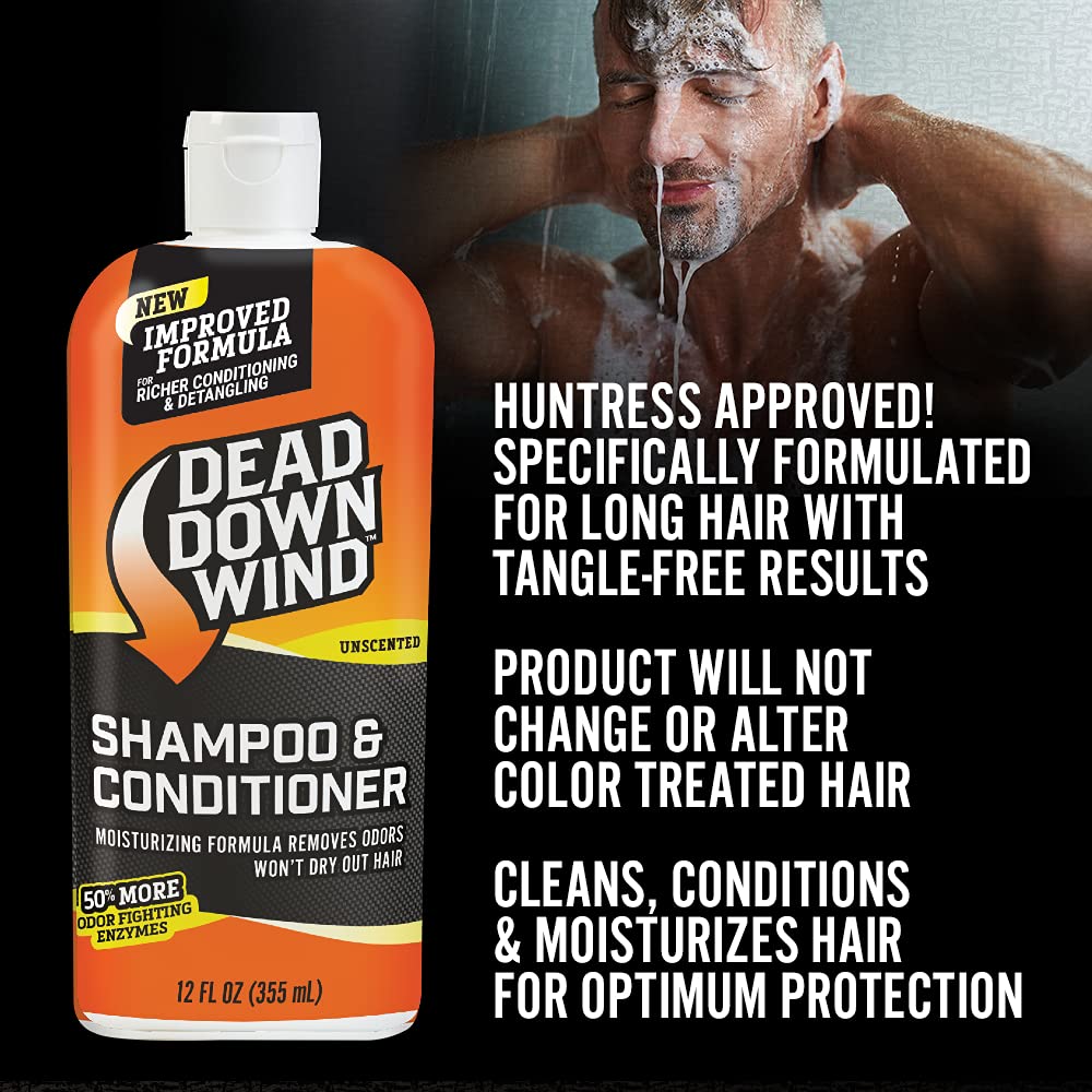 Dead Down Wind Shampoo & Conditioner, Unscented 12 oz