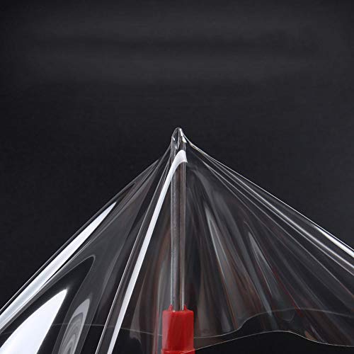 HOHOFILM Gloss Clear Car Paint Protective Film Self Adhesive TPU PPF Vinyl Wrapping Film Auotomobile Protection Vinyl,5ft x 6.5ft Roll