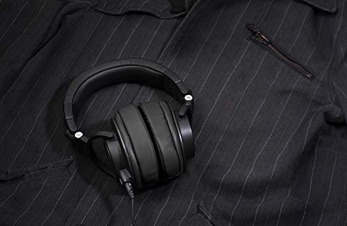 Brainwavz Replacement Earpads for ATH M50X, M50BT, Steelseries Arctis, Pro Wireless & Stealth 600, HyperX Cloud, AKG, SHURE, Philips & Many More Headphones, Memory Foam Ear Pad Cushions, Black Oval