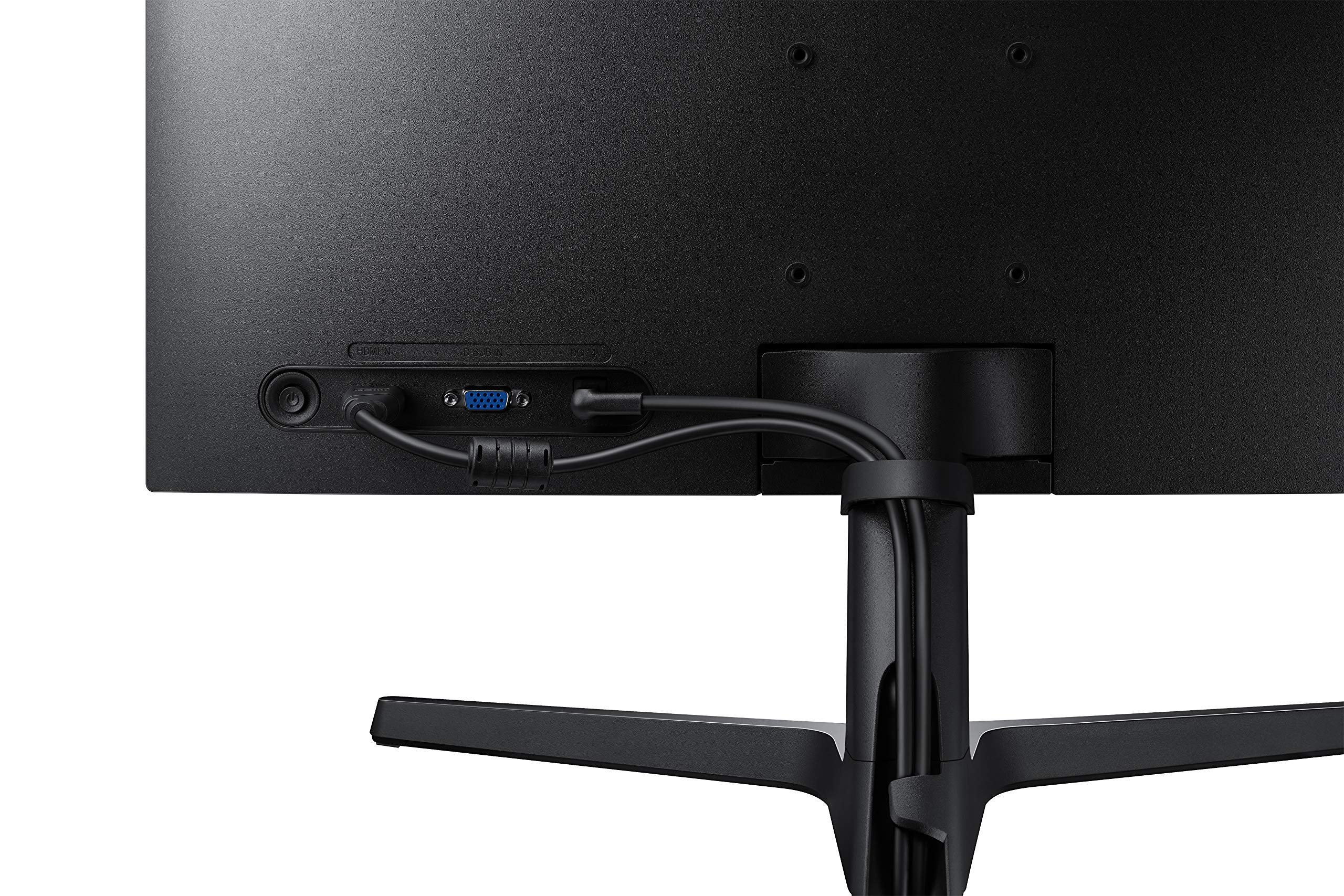 Samsung Business SR35 Series 24 inch IPS Panel 1080p 75Hz 5 ms Response time Ultra-Thin Bezel Design Computer Monitor for Business with VGA and HDMI (S24R356FHN), Black (Renewed)
