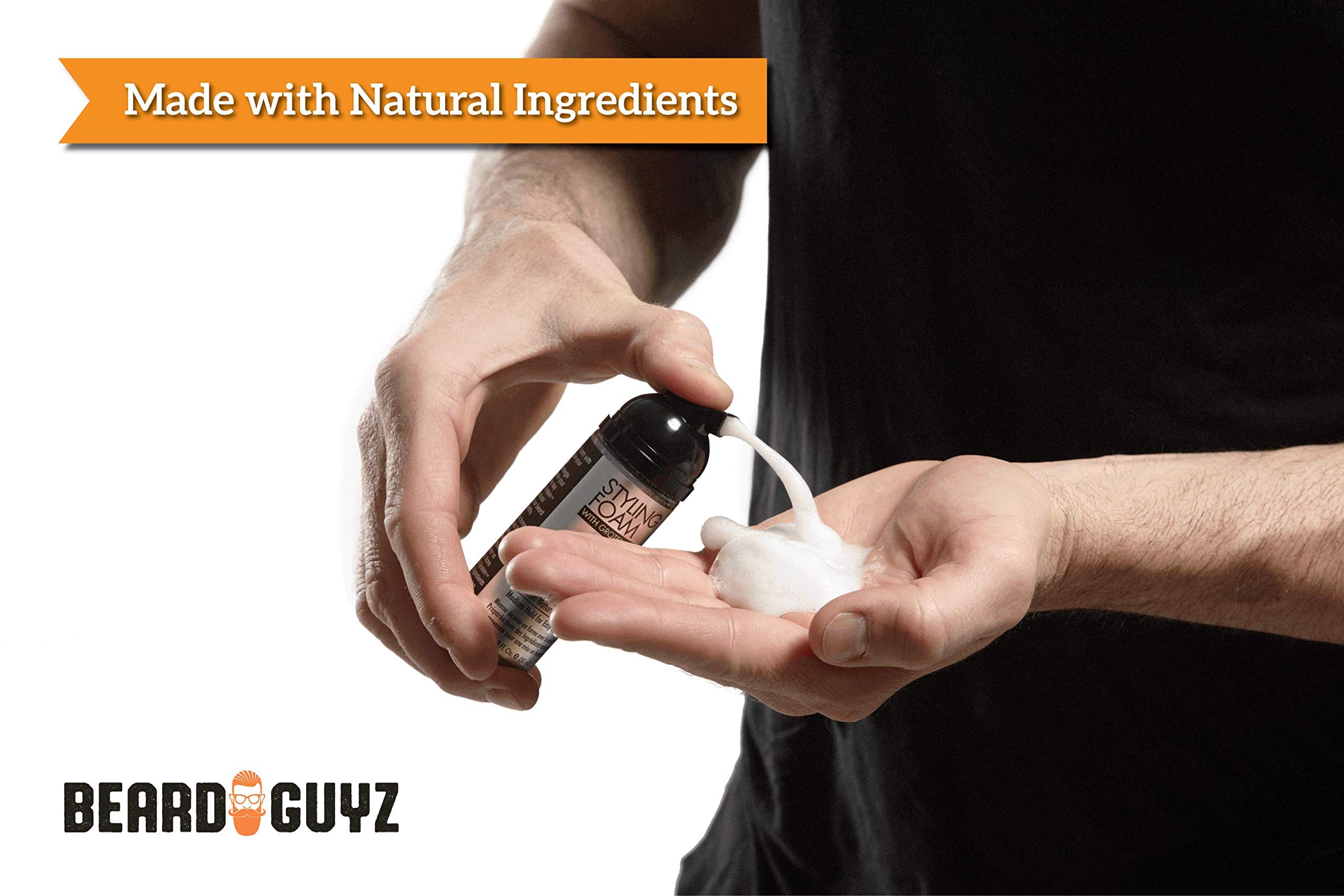 Beard Guyz Stying Foam - Easy to Apply (1.7 oz) (751197)