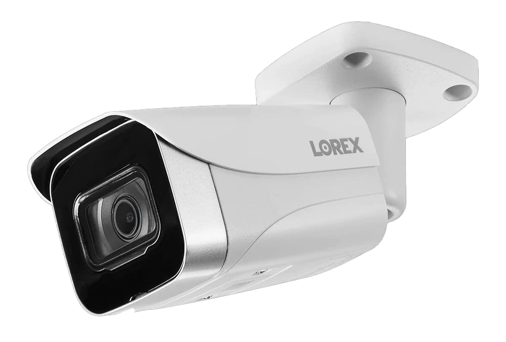 Lorex Fusion 4K Security Camera System w/ 2TB NVR - 8 Channel PoE Wired Home Security System w/ 4 Metal Cameras - Motion Detection, Color Night Vision, Weatherproof Outdoor Surveillance
