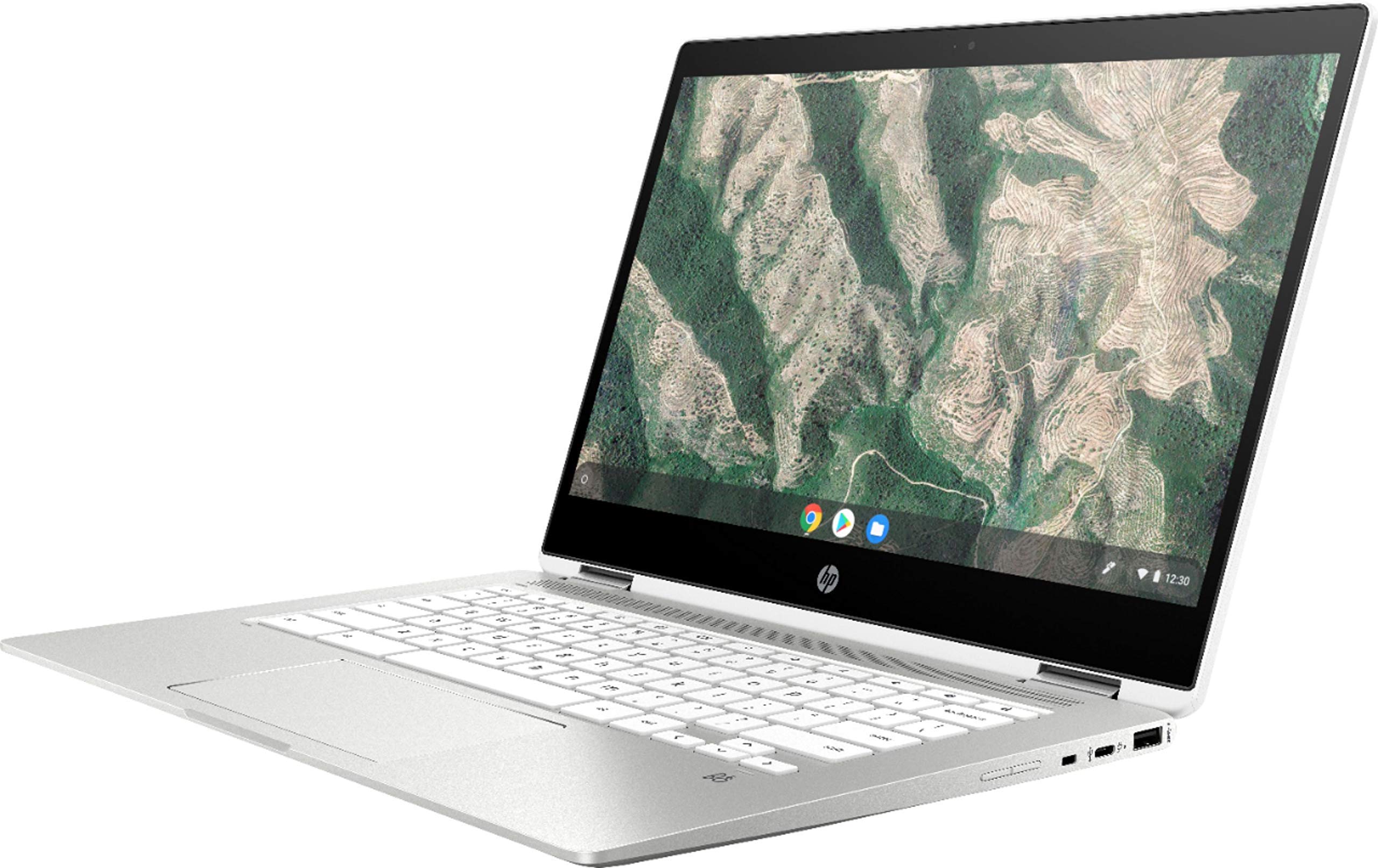 HP Chromebook x360 14b-ca0023dx 14 inches Touchscreen 1366 x 768 Intel Pentium Silver N5000 1.1GHz 4GB RAM 64GB eMMC ChromeOS (Renewed)