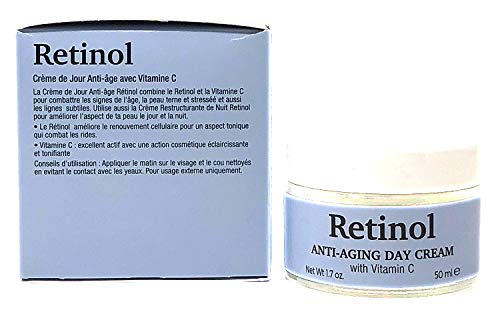 Delfanti-Milano • RETINOL ANTI-AGING Day Face Cream • with Vitamin C • Made in Italy